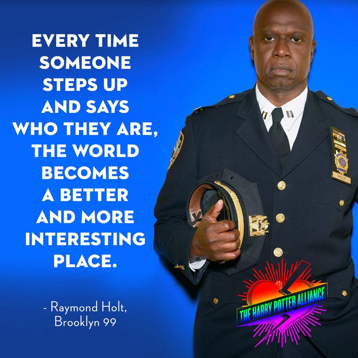 Daily Brooklyn 99 Thoughts: Captain Holt’s Leadership – Liora Sophie